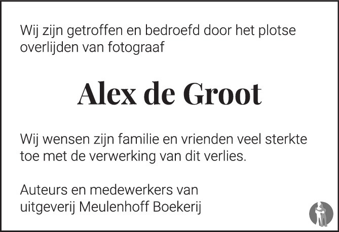 Alex de Groot 08-05-2020 overlijdensbericht en condoleances - Mensenlinq.nl