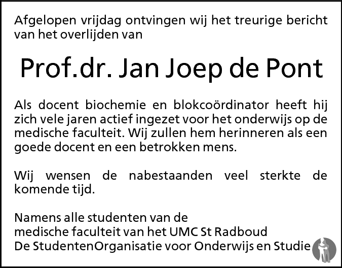 Jan Jozef Henri Hubert Maria (Jan Joep) de Pont 02-09-2009 ...