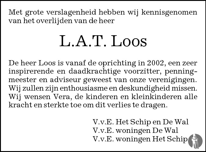 Lambertus Antonius Theodorus (Bertus) Loos 14-06-2010 ...