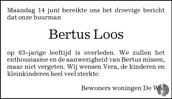 Lambertus Antonius Theodorus (Bertus) Loos 14-06-2010 ...